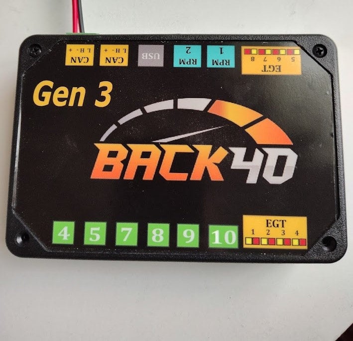 Back40 - USB Dash and Logger DCU | Back40 Engineering